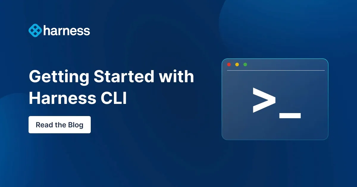 Introducing The Harness Cli Harness